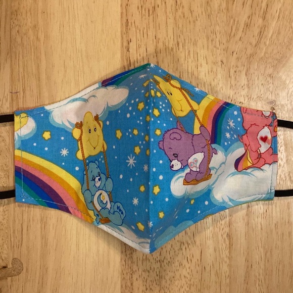 Hand Crafted | Accessories | Care Bears Facemask | Poshmark